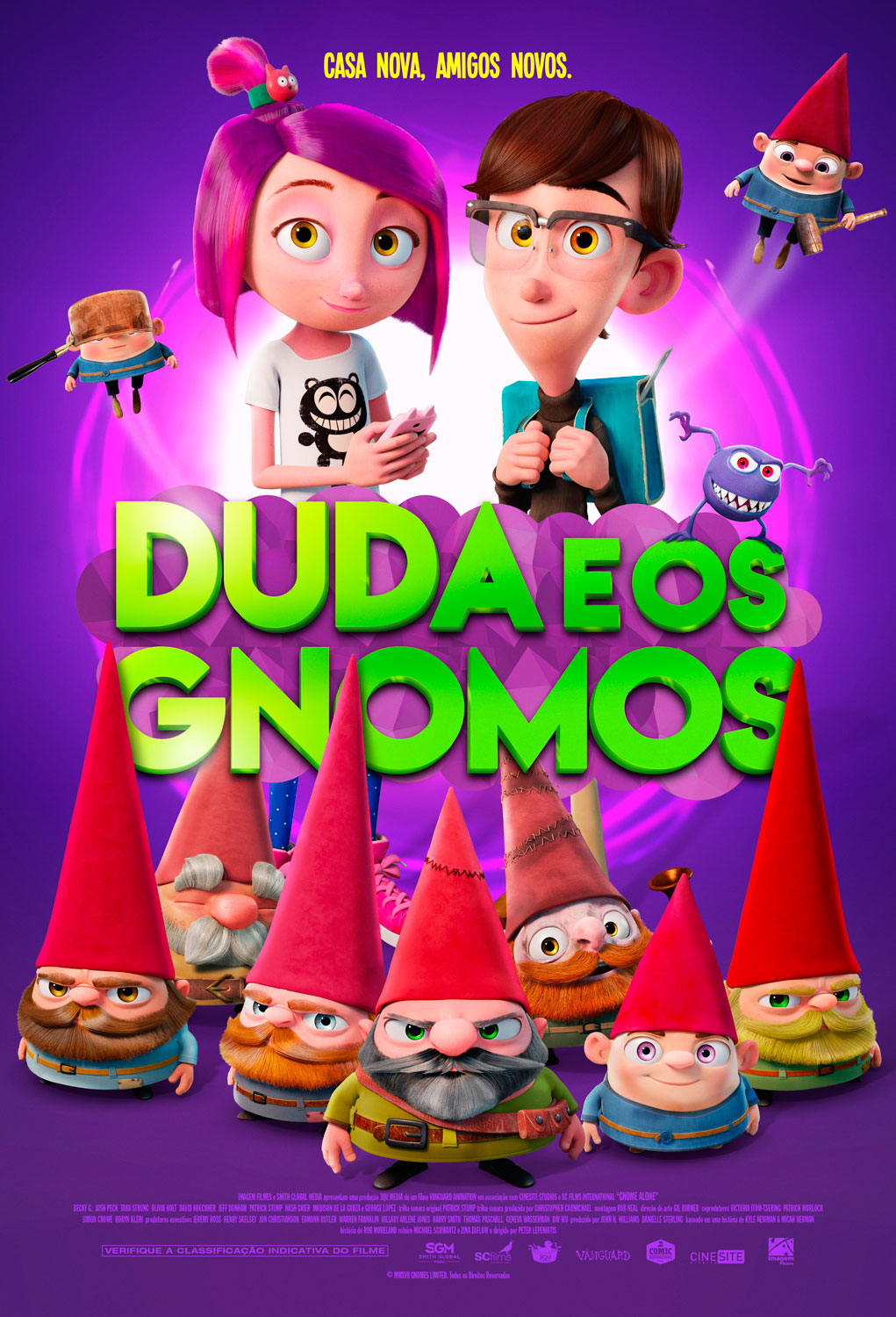 Duda e os Gnomos, animação do mesmo produtor de "Shrek" lança trailer ...
